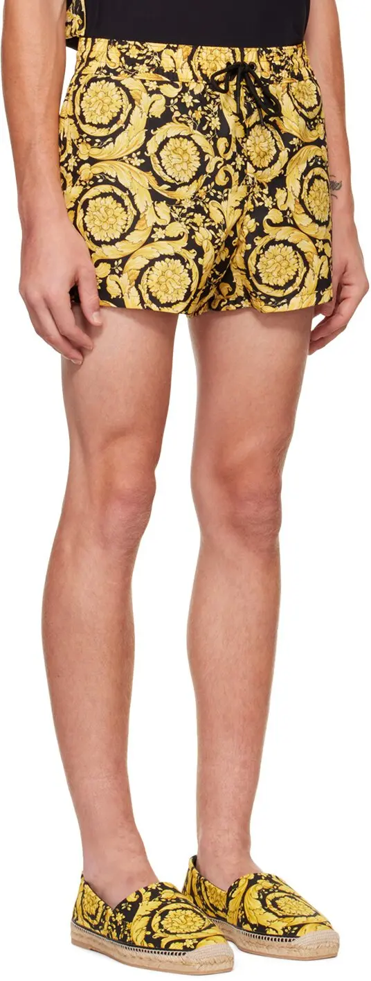 Versace Barocco Printed Swim Shorts