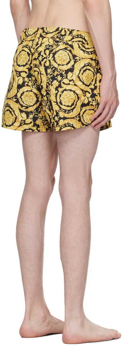 Versace Barocco Printed Swim Shorts