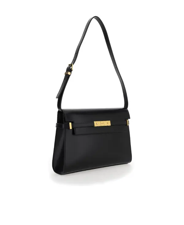 Saint Laurent Manhattan Shoulder Bag - Black