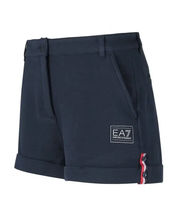 EA7 Logo Detail Shorts