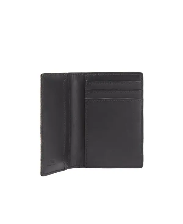 Fendi Logo Monogram Bi-fold Wallet - Brown