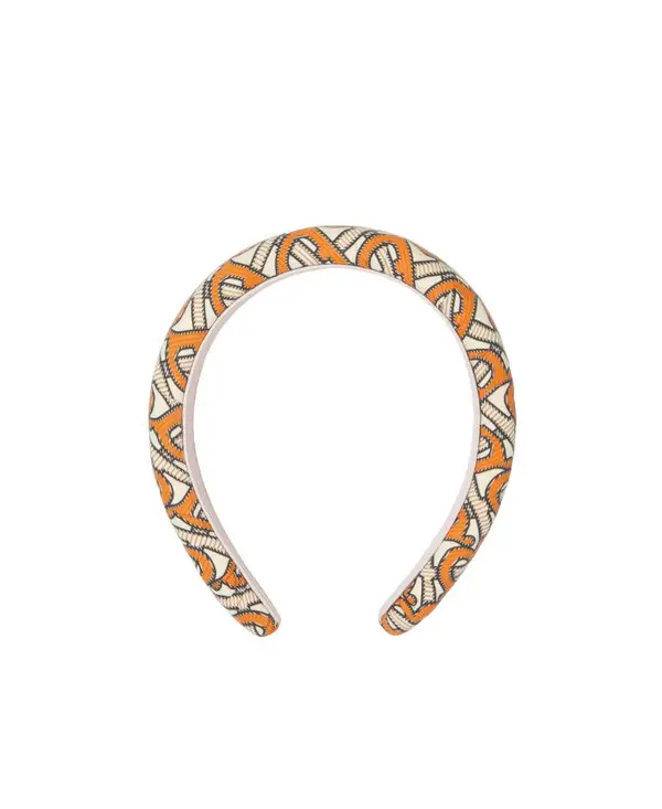Burberry Monogram Padded Headband - Nude