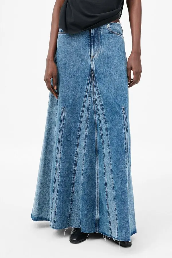 Our Legacy Rebel Skirt Indigo Denim - Blue