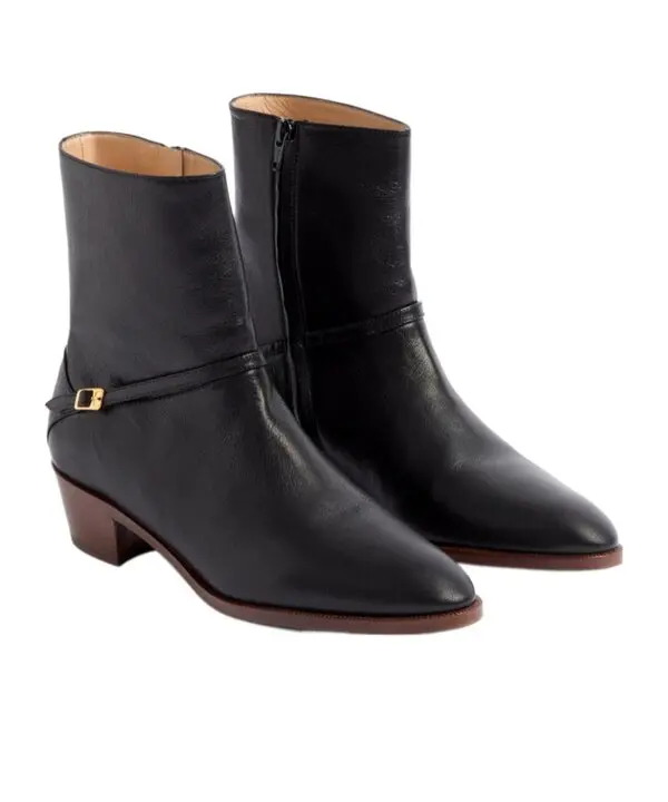 Valentino Garavani Almond Toe Ankle Boots