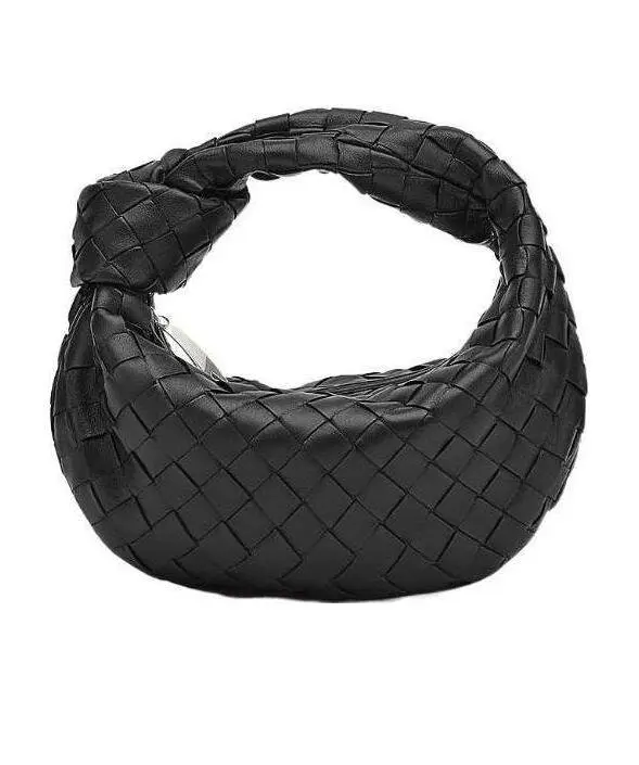 Bottega Veneta The Mini Jodie Clutch Bag - Black