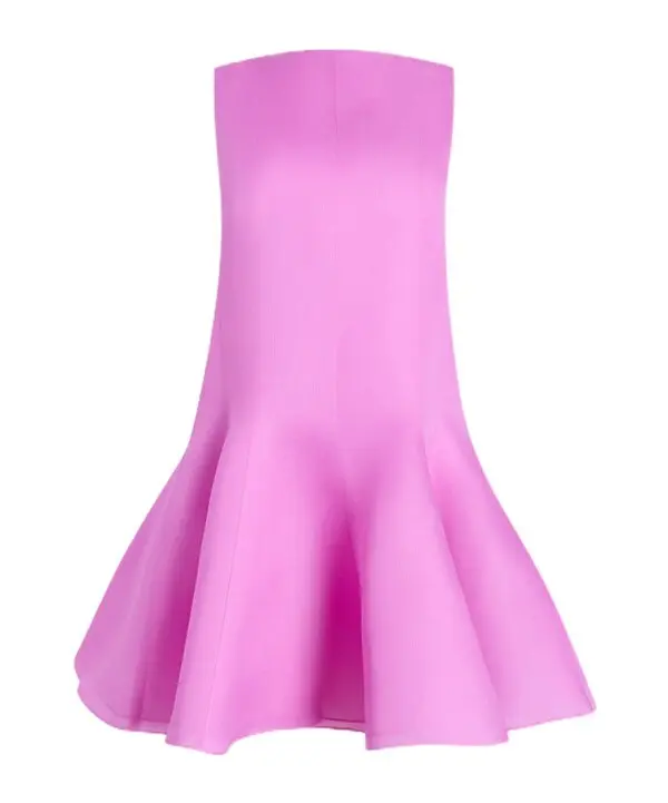 Khaite The Mags Sleeveless Mini Dress - Pink