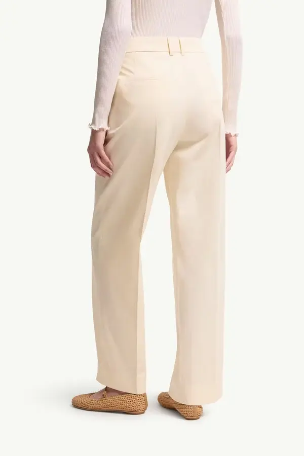 Moncler Gabardine Wide-leg Tailored Trousers