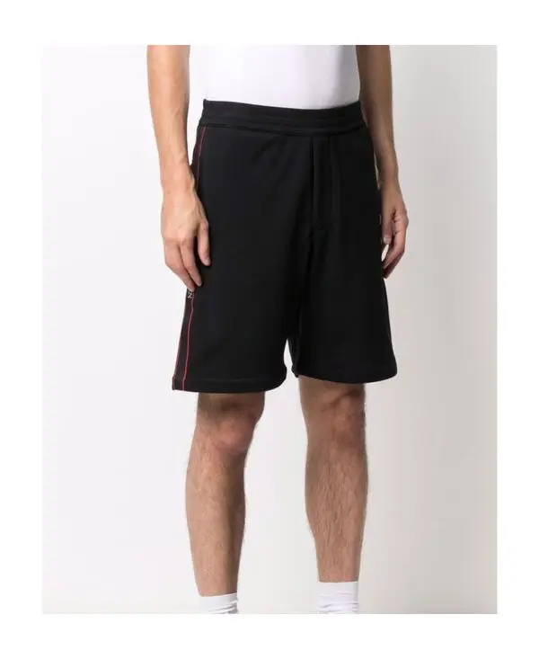 Alexander McQueen Logo Ribbon Sweat Shorts