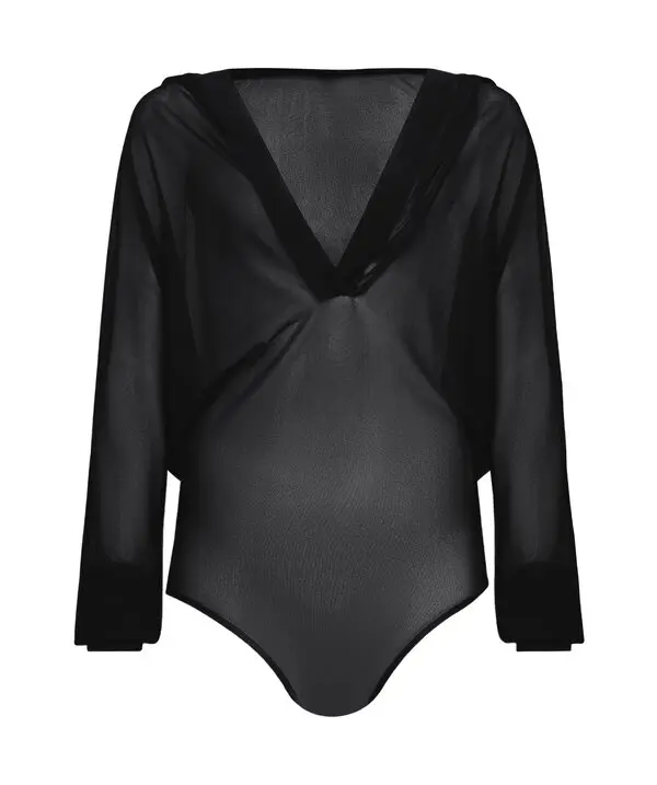 Alaïa Hooded Jumpsuit - Black