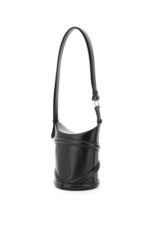 Alexander McQueen Small Curve Bucket Bag