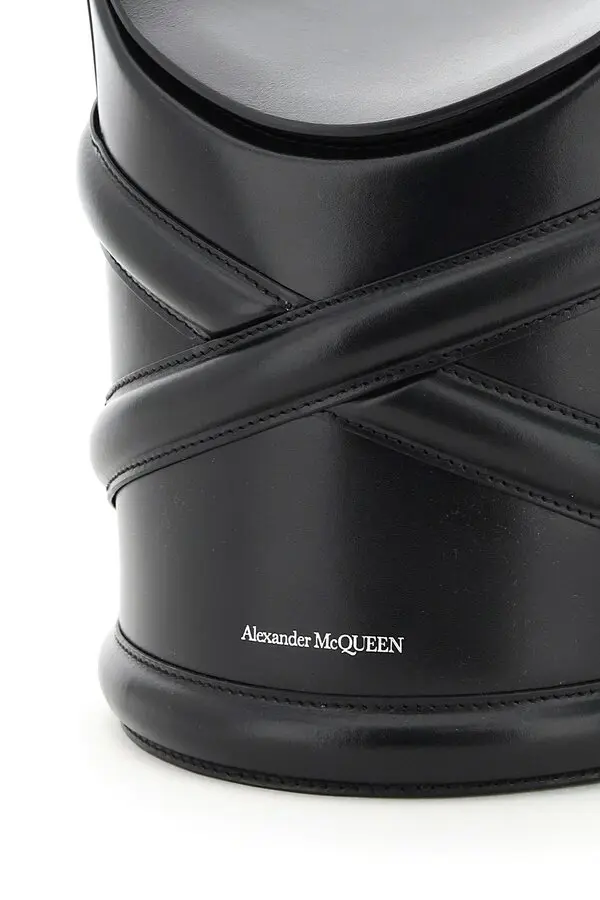 Alexander McQueen Small Curve Bucket Bag