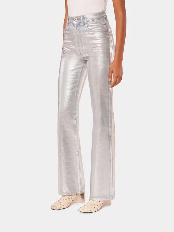 Rabanne Mid-rise Straight Leg Jeans