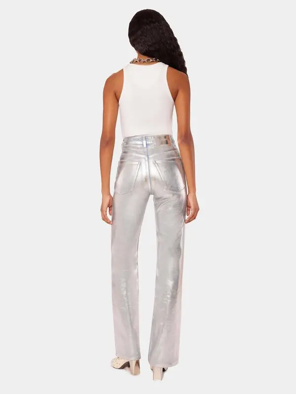Rabanne Mid-rise Straight Leg Jeans