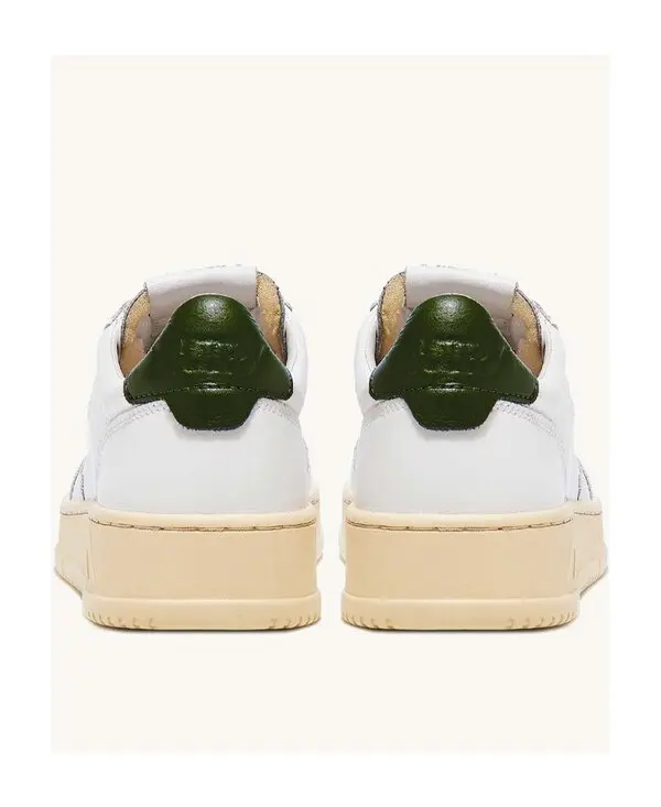 AUTRY Perforated Lace-up Sneakers - White