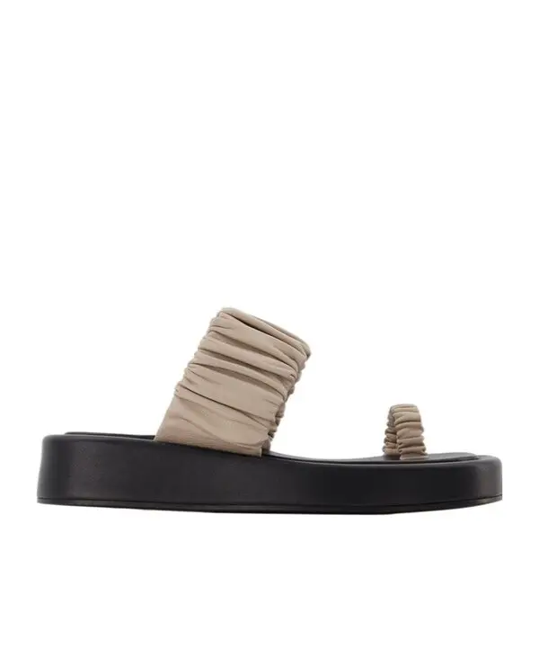 ELLEME PARIS Amor Platform Sandals - Black