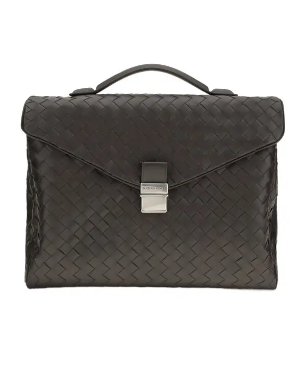 Bottega Veneta Archivist Briefcase - Black