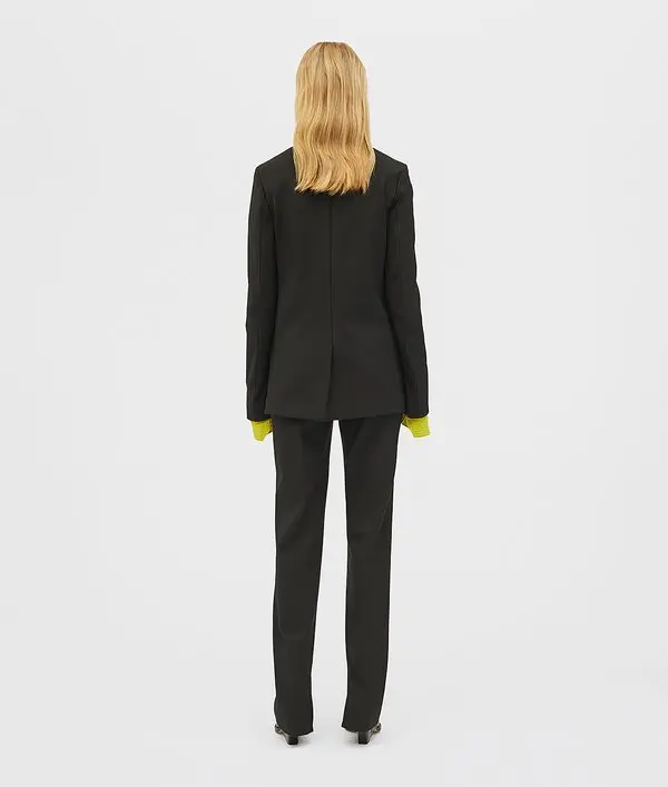 Bottega Veneta Single-breasted Blazer With Buckle Detail