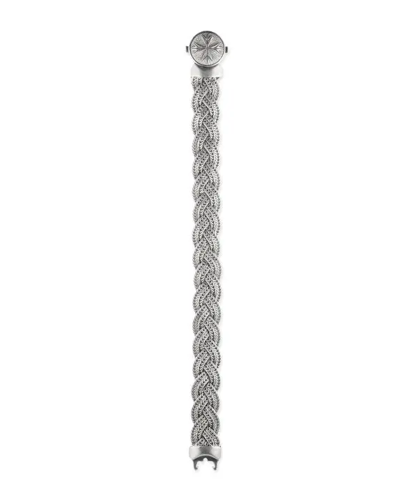 Emanuele Bicocchi Braided Sterling Bracelet