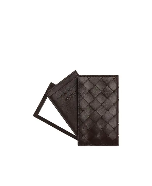 Bottega Veneta Intrecciato Wallet - Black