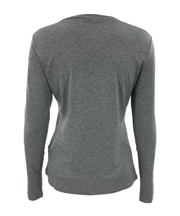 Max Mara Long-sleeved T-shirt - Gray
