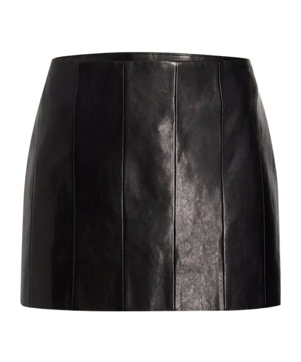 Khaite Meelar Panelled Mini Skirt