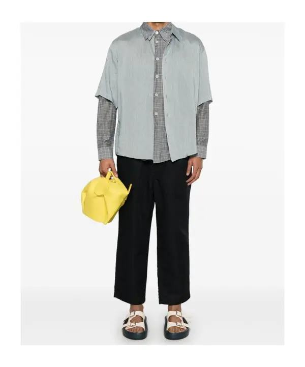 Comme Des Garçons Tapered-leg Trousers - Prussian Blue