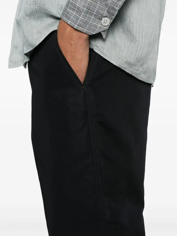 Comme Des Garçons Tapered-leg Trousers - Prussian Blue