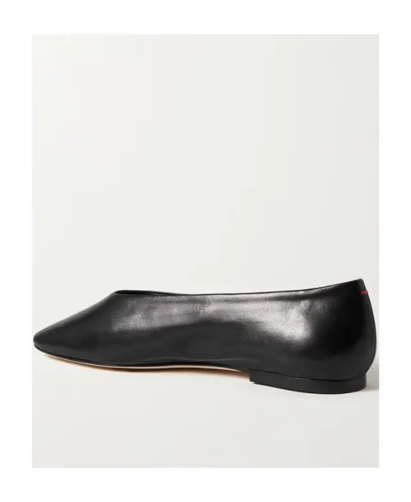 AeydĒ Kirsten Round Toe Flats - Black