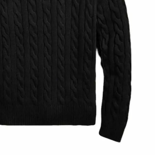 Polo Ralph Lauren Half-zip Long-sleeved Jumper - Black