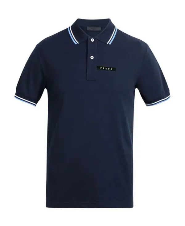 Prada Short-sleeved Logo Polo Shirt
