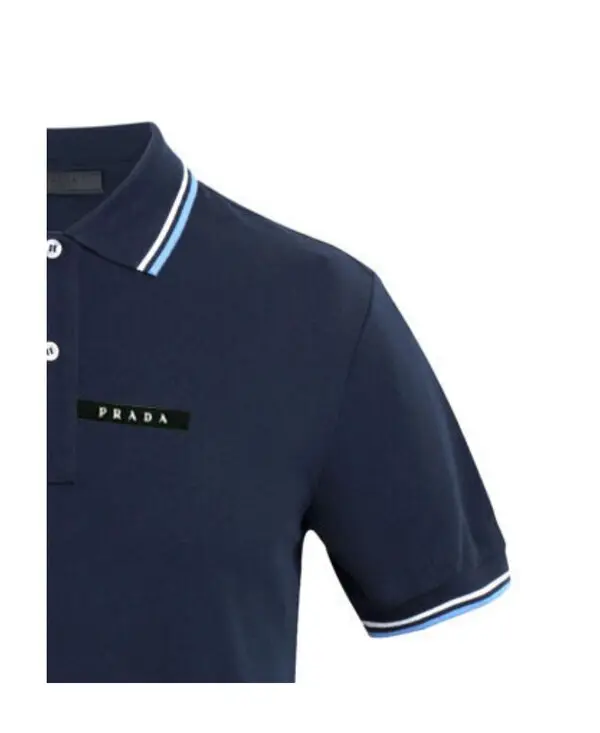 Prada Short-sleeved Logo Polo Shirt