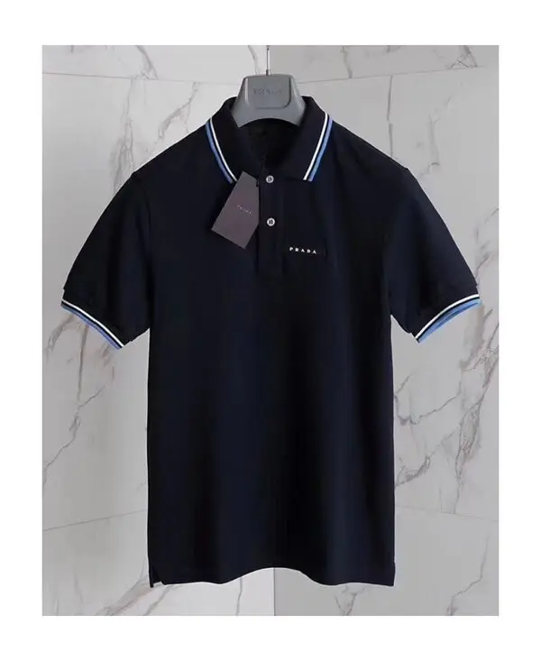 Prada Short-sleeved Logo Polo Shirt