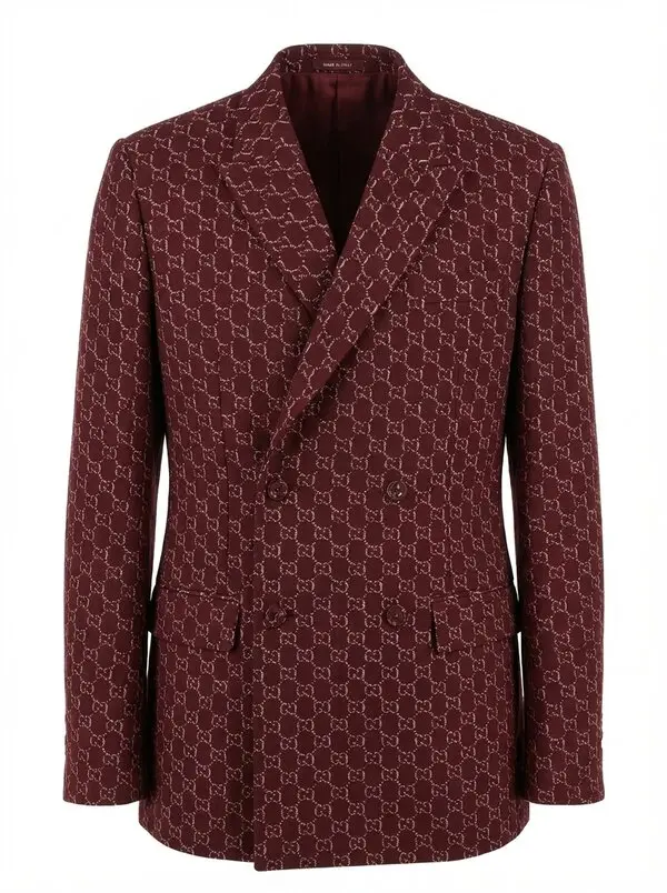 Gucci Gg Shadow Double-breasted Jacket