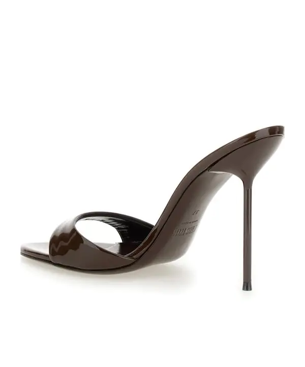 Paris Texas Lidia Almond Toe Sandals - Brown