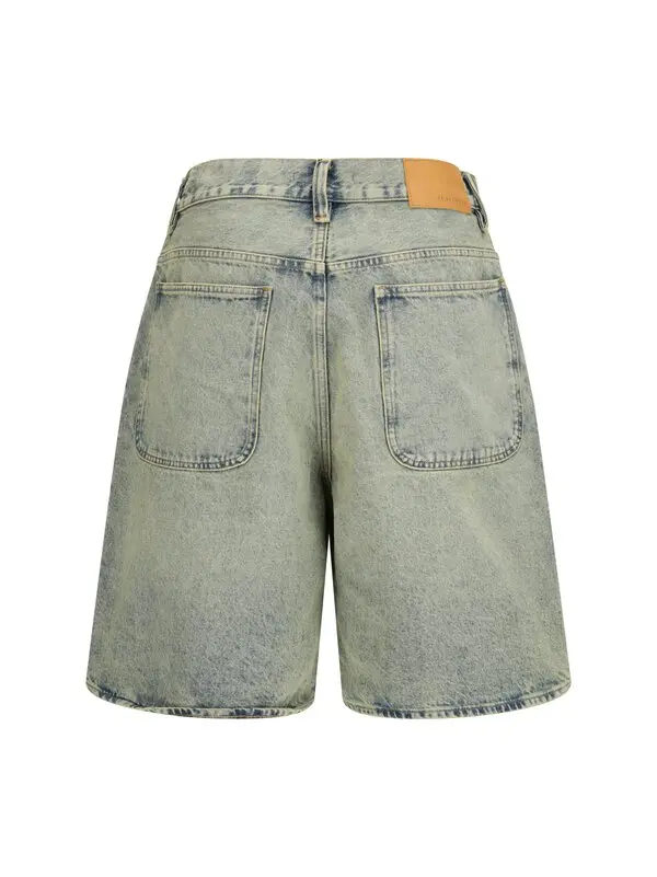 SUNFLOWER Long Denim Shorts - Multicolor