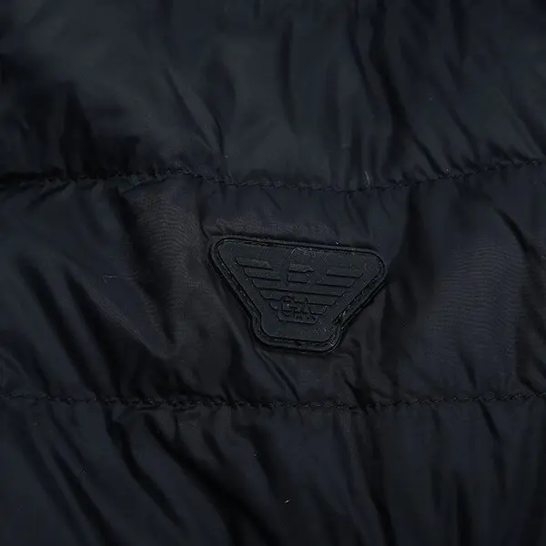 Emporio Armani Reversible Down Jacket With Logo