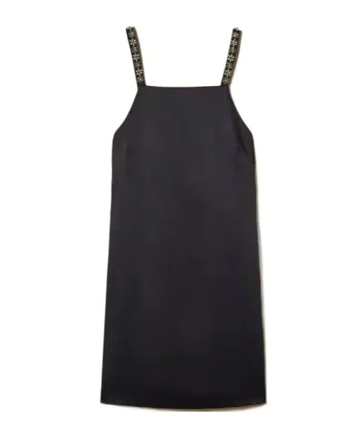 TWINSET Duchesse Embellished Short Dress - Black