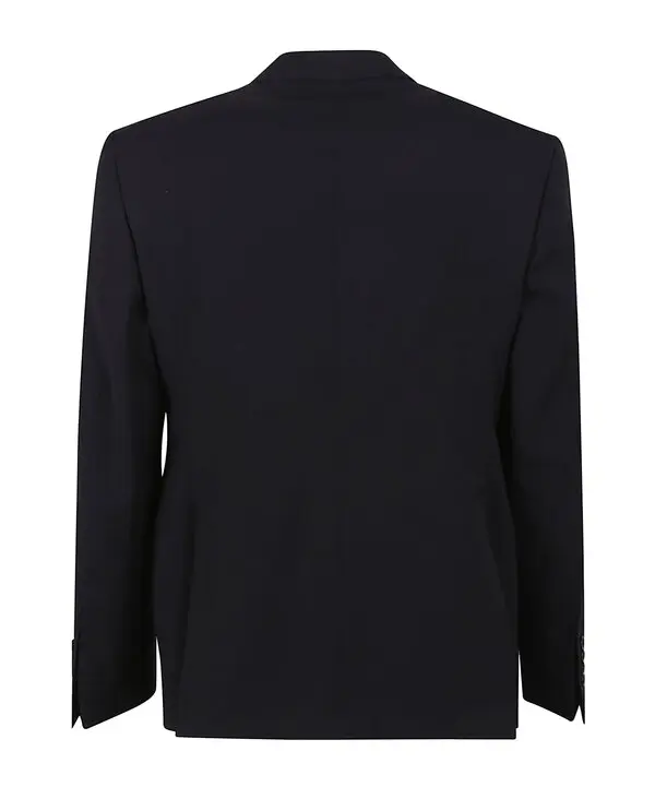 Emporio Armani Single-breasted Tailored Suit - Black
