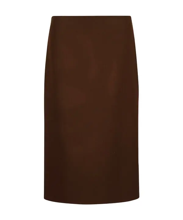 Ermanno Scervino Wool Midi Skirt