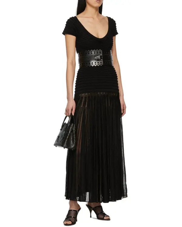 Alaïa Mina 20 Tote Bag - Black