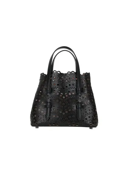 Alaïa Mina 20 Tote Bag - Black