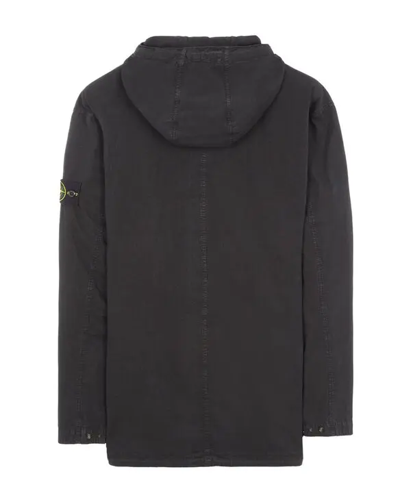Stone Island 103wn Hooded Cotton Overshirt