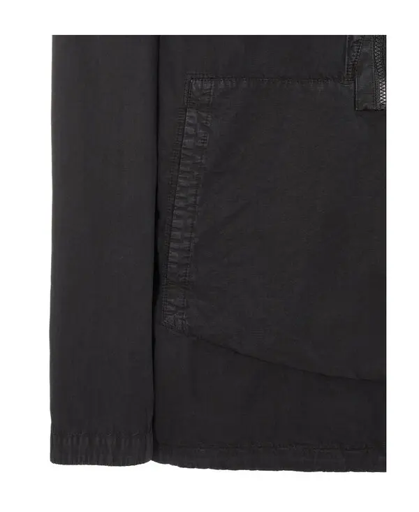 Stone Island 103wn Hooded Cotton Overshirt