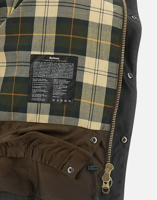 Barbour Long Sleeve Jacket With Lapel Collar