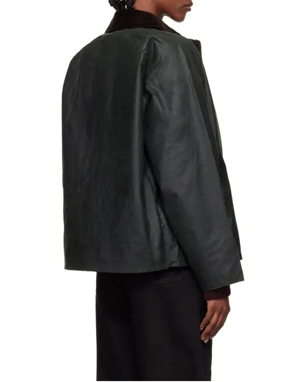 Barbour Long Sleeve Jacket With Lapel Collar