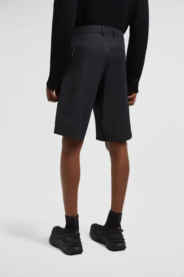 Moncler Nylon Cotton Cargo Shorts