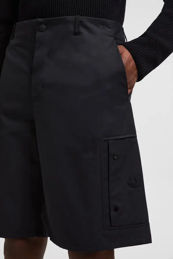 Moncler Nylon Cotton Cargo Shorts