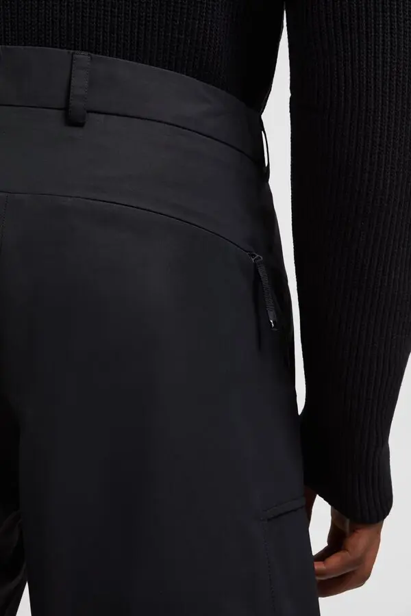 Moncler Nylon Cotton Cargo Shorts