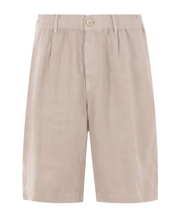 Brunello Cucinelli Buttoned Straight-leg Shorts