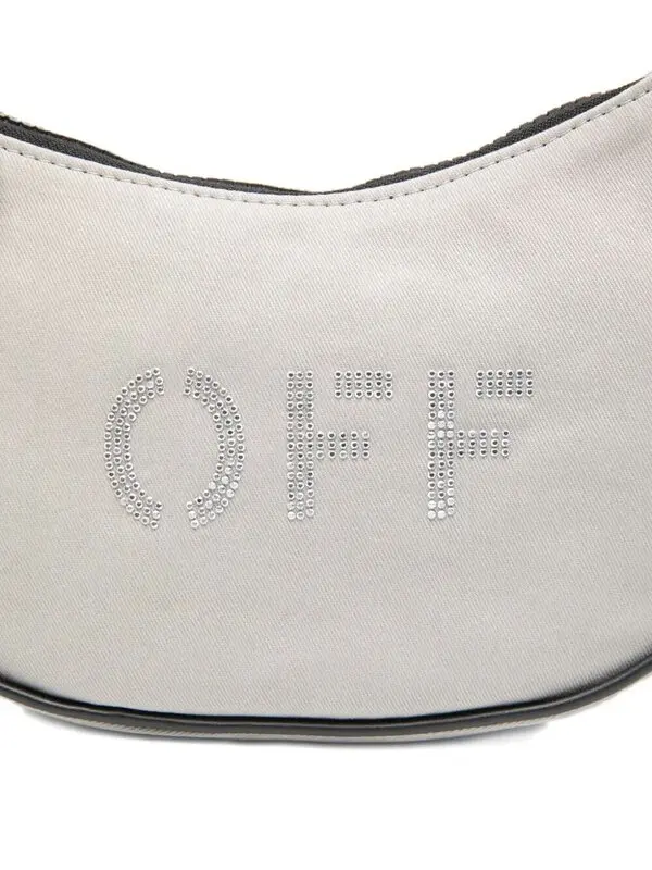 Off-White Zip Shoulder Bag
